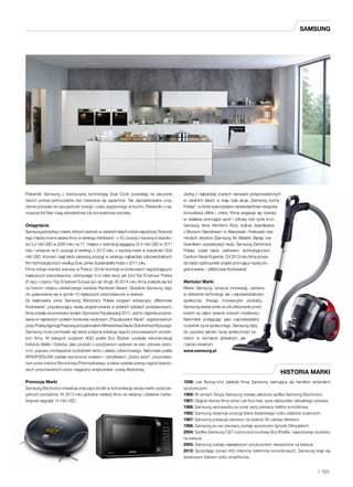 Case study marki Samsung z Albumu Superbrands Polska 2014 | PDF