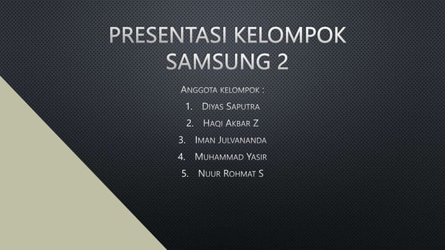 samsung 2.pptx | Free Download