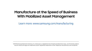 6 Benefits of Mobilizing your Production Asset Management Strategy | PPT