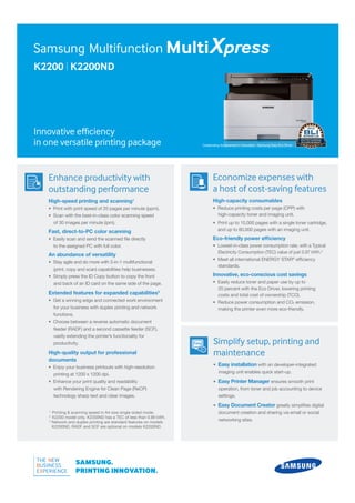 Samsung a3 mono k2200 k2200nd | PDF