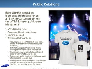 Samsung: Universe Campaign Concepts (Strategy) | PPT