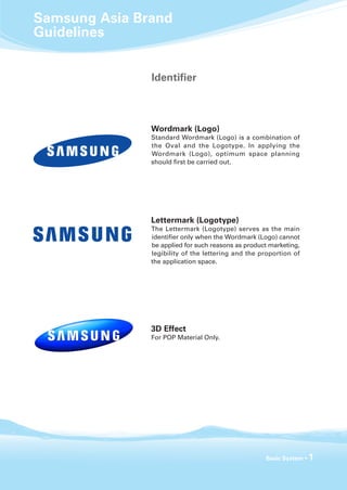 Samsung Asia brand guidelines 10 feb04 | PDF