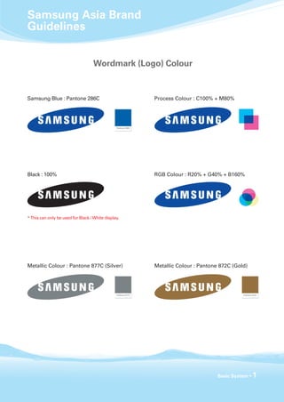 Samsung Asia brand guidelines 10 feb04 | PDF
