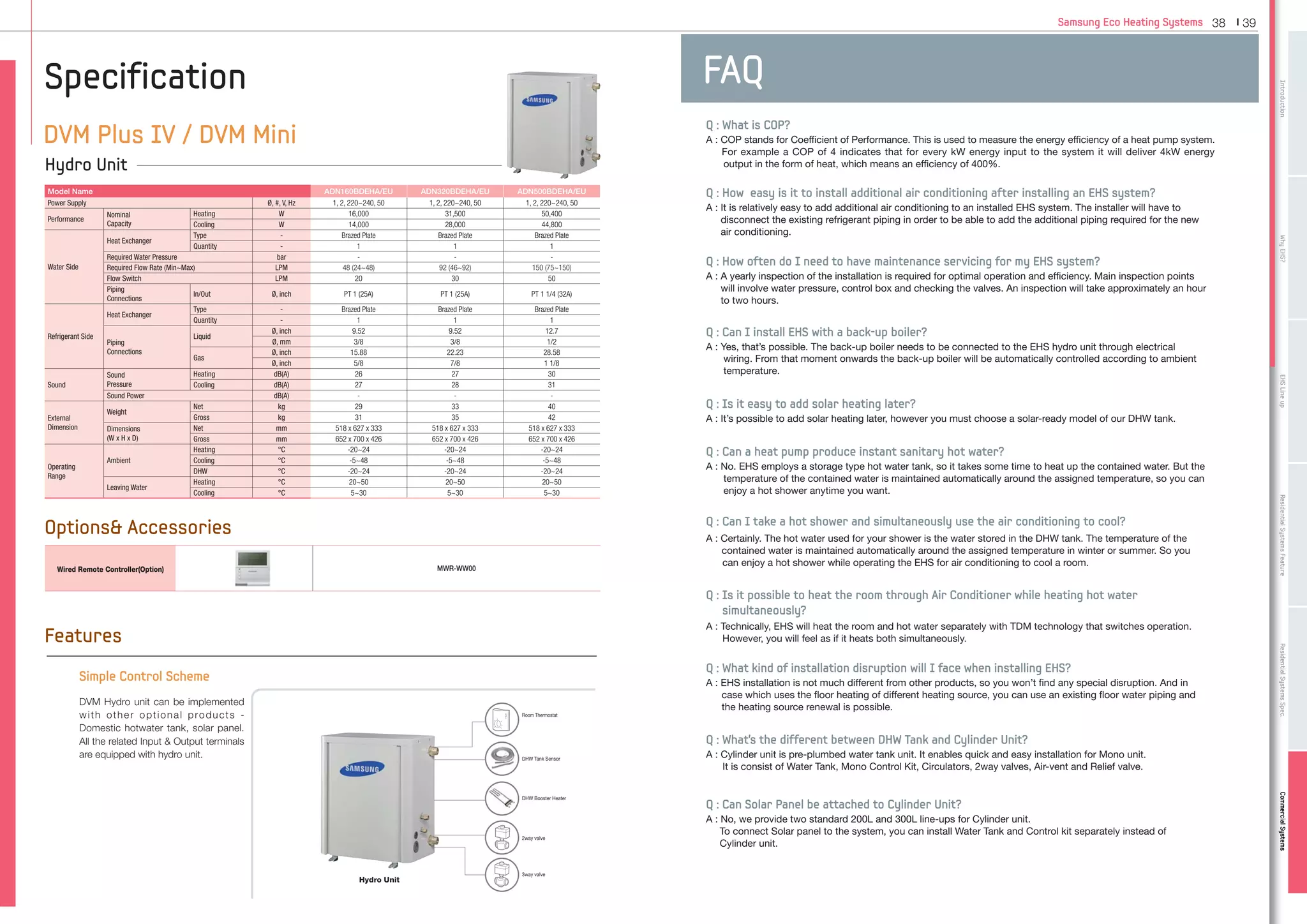 Samsung ehs catalogue | PDF