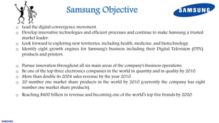 Samsung electronics | PPTX