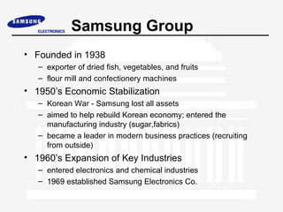 Samsung electronics master | PPT