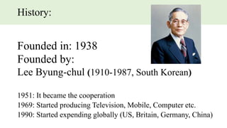 Samsung electronics Organization Management | PPTX