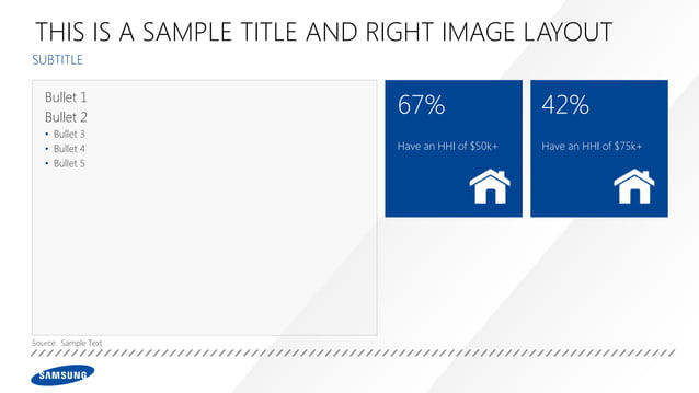 Samsung Galaxy PPT Template | PDF | Technology & Computing