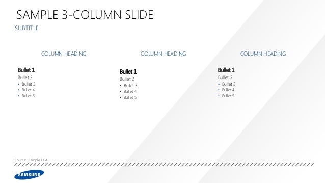 Samsung Galaxy PPT Template