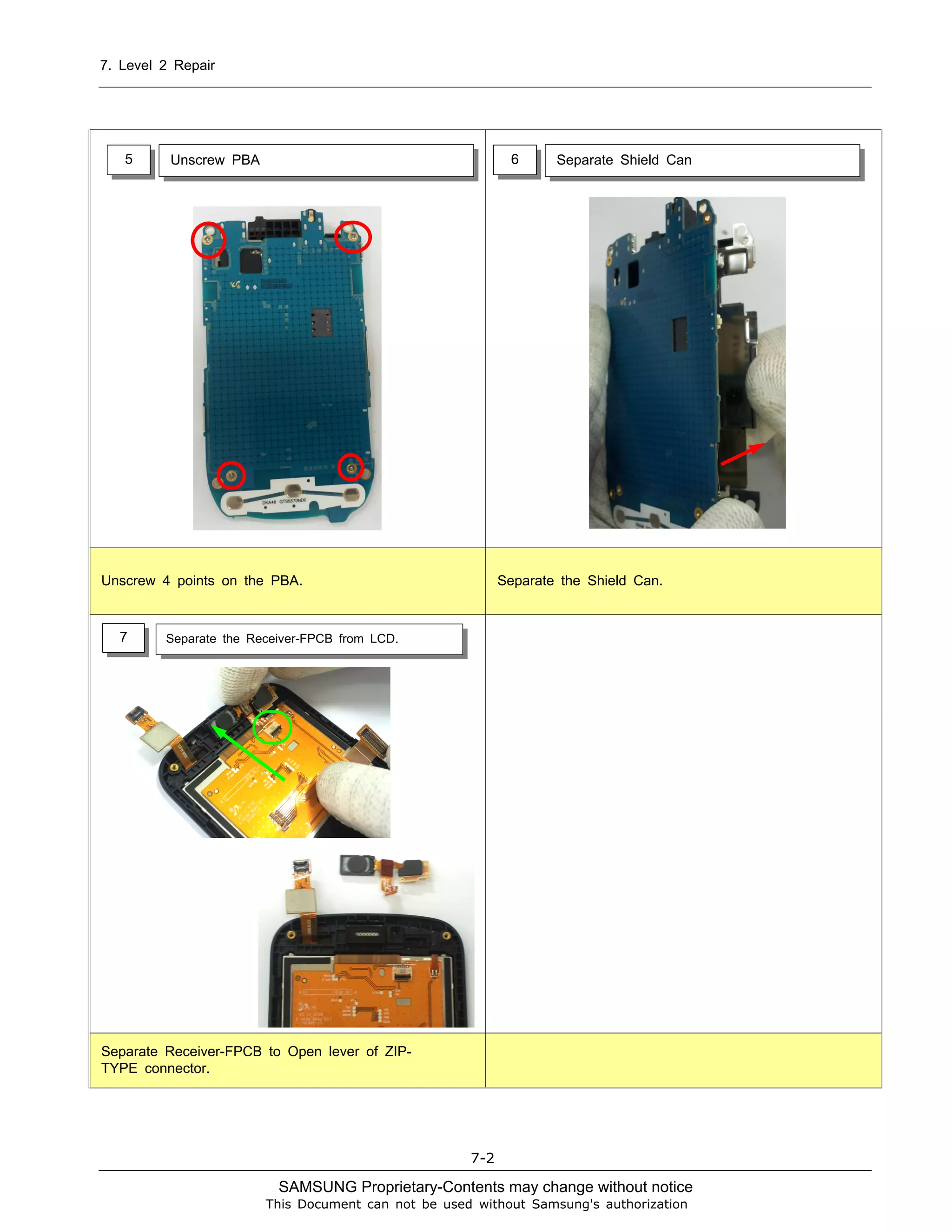 Samsung gt s5570 galaxy mini 07 level 2 repair - assembly and disassembly | PDF