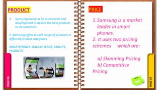 Samsung Smartphone Marketing ppt | PPTX