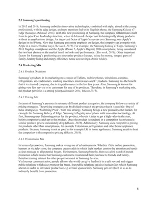 Samsung Electronics Customer Analysis & Marketing Strategy Analysis | PDF