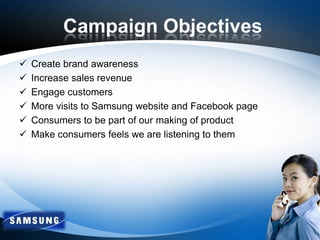 Samsung Marketing Campaign | PPT