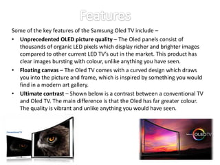 Samsung oled tv presentation | PPTX
