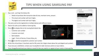 Samsung Pay Guide | PPTX