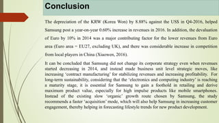 Samsung Analysis | PPTX