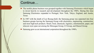 Samsung Analysis | PPTX