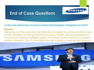 SAMSUNG Business Strategies | PPSX