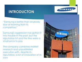 SAMSUNG Business Strategies | PPSX