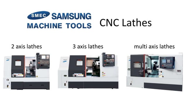 Samsung Machine Tools Product Line | PPT