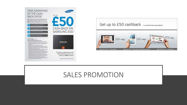 Samsung promotion tools | PPT