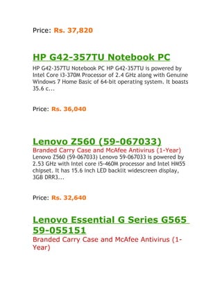 Samsung r series r439 laptop | DOC | Home Appliances | Home & Garden