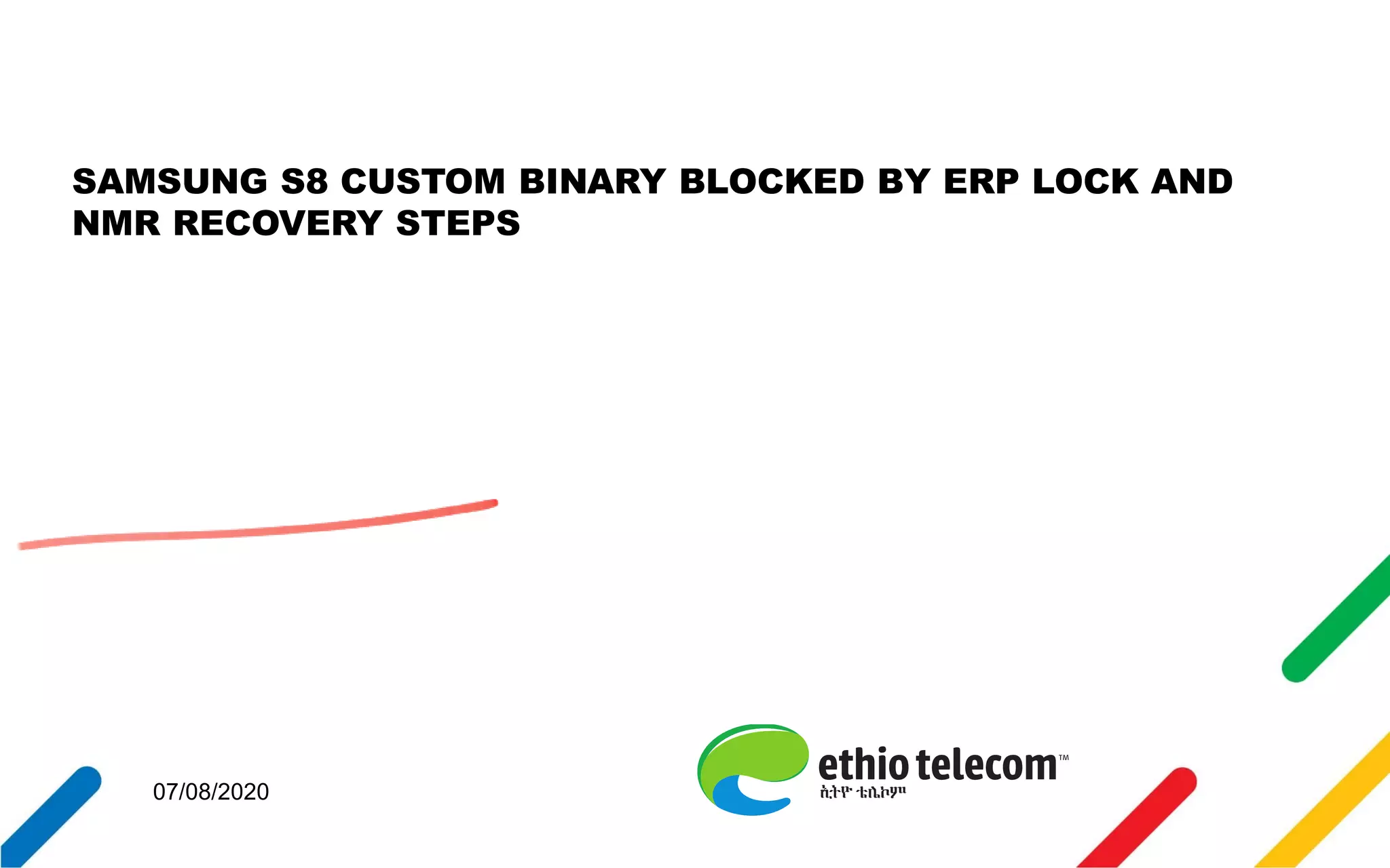 Samsung s8 Custom binary blocked by ERP lock and NMR Recovery Steps (1 ...