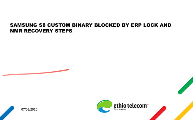 Samsung s8 Custom binary blocked by ERP lock and NMR Recovery Steps (1 ...