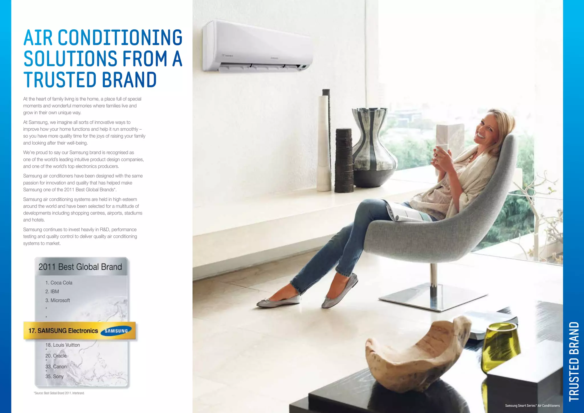 Samsung Smart Series Aircon brochure 2013 | PPT