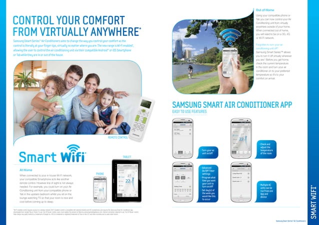 Samsung Smart Series Aircon brochure 2013 | PPT