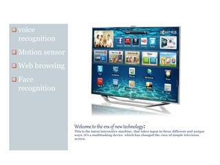 Samsung smart television | PPTX
