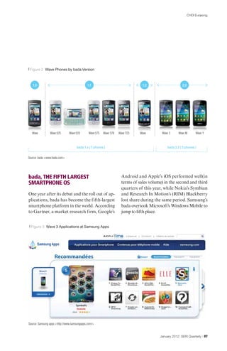 Samsung's smartphone operating system: bada | PDF | Operating Systems | Computer Software and ...