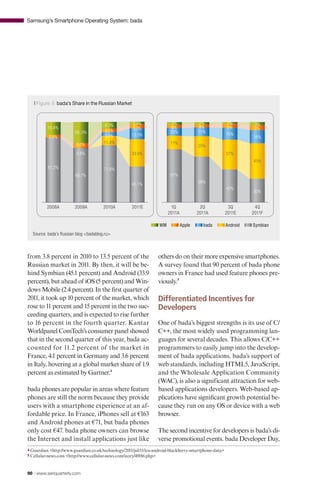 Samsung's smartphone operating system: bada | PDF | Operating Systems ...
