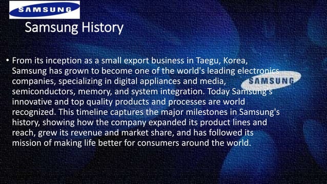 Samsung swot analysis- Maged Elsakka | PPTX