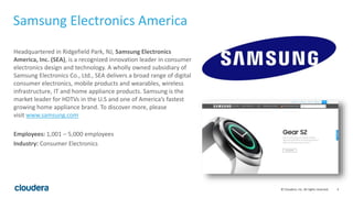Samsung’s First 90-Days Building a Next-Generation Analytics Platform | PPT