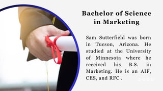 Sam Sutterfield - An Experienced Financial Advisor | PDF