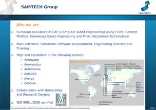 Samtech Group | PDF