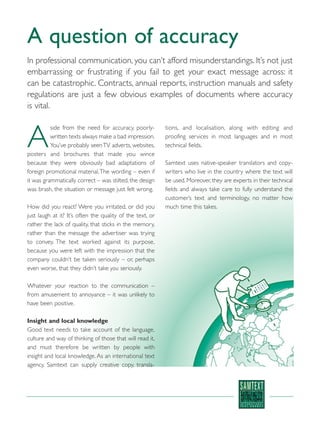 Samtext International Text Agency | PDF