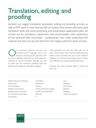 Samtext International Text Agency | PDF