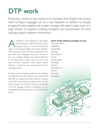 Samtext International Text Agency | PDF