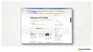 Samtrafiken - Lessons learned from Trafiklab | PPT