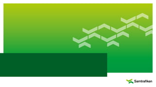 Samtrafiken - Lessons learned from Trafiklab | PPT