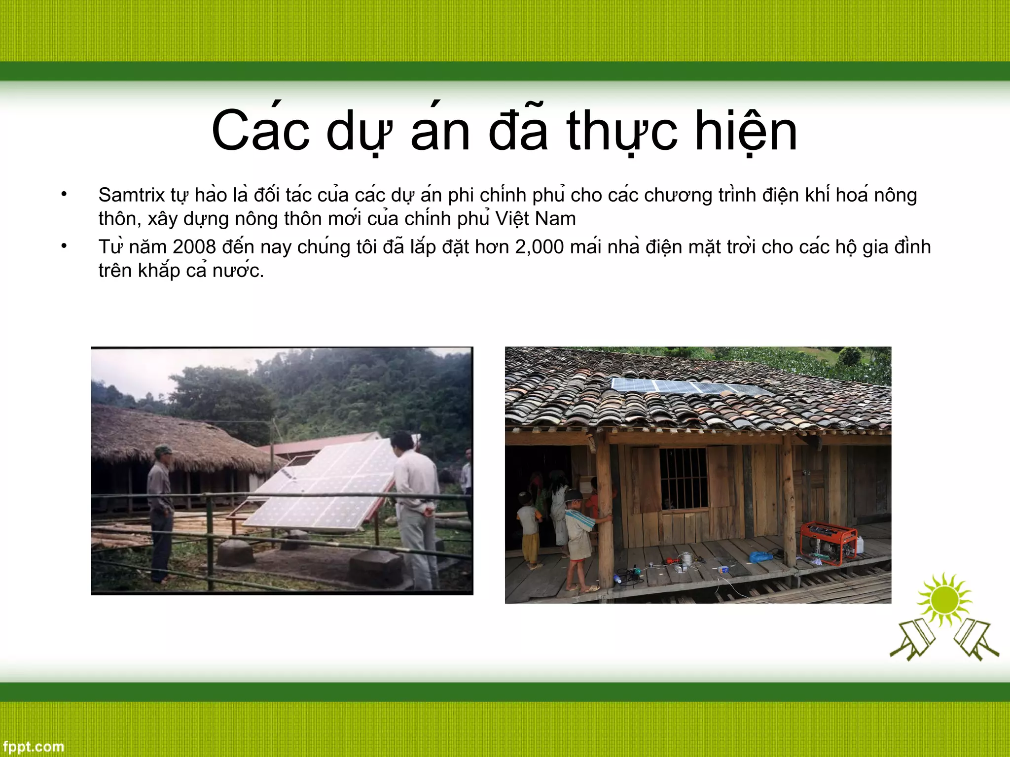 Samtrix solar profile | PPT