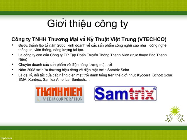 Samtrix solar profile | PPT