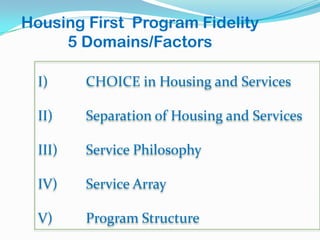 Housing First: Ending Homelessness and Supporting Recovery - Dr Sam ...