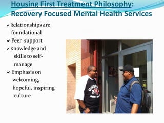 Housing First: Ending Homelessness and Supporting Recovery - Dr Sam ...