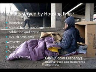 Housing First: Ending Homelessness and Supporting Recovery - Dr Sam ...