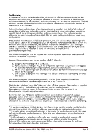 Samtykkehåndtering på tværs af sektorer | PDF