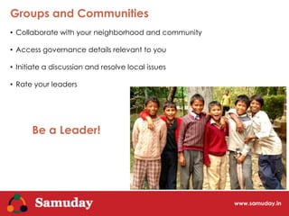 Samuday - Enabling Indian Communities | PPTX