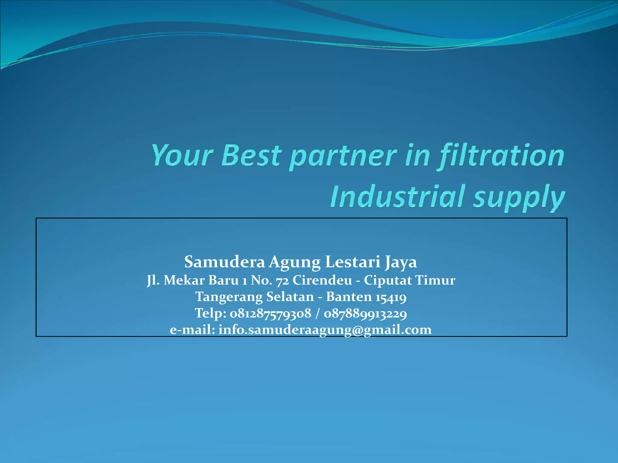 general filter supply | PPT